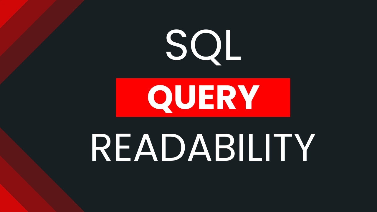 SQL Query readability | Oracle SQL fundamentals