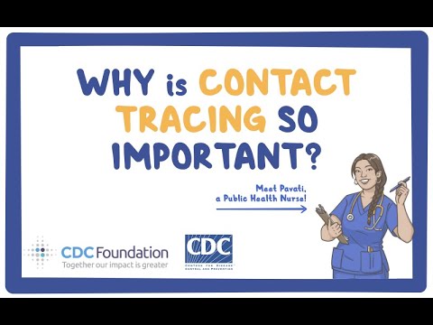 CDC NERD Academy Student Quick Learn: Why is contact tracing so important? - Audio Description