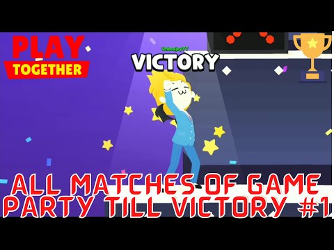 Victory Gameplay in Game party of Play Together Game #1 || play together app safe game || Unbox Joy