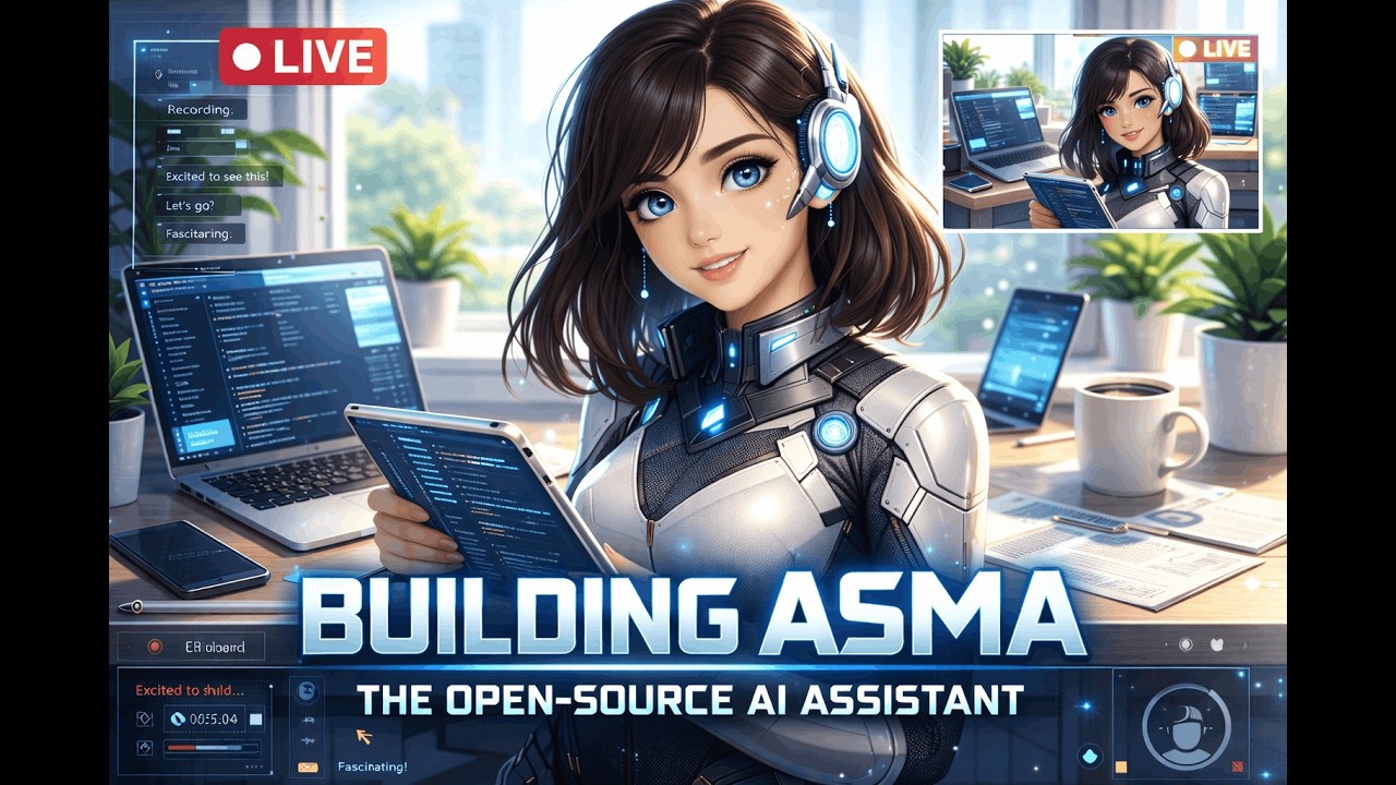 Building A.S.M.A. Live | Open-Source Autonomous AI System 🚀