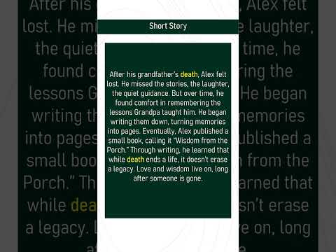 death # Expand Your English Vocabulary