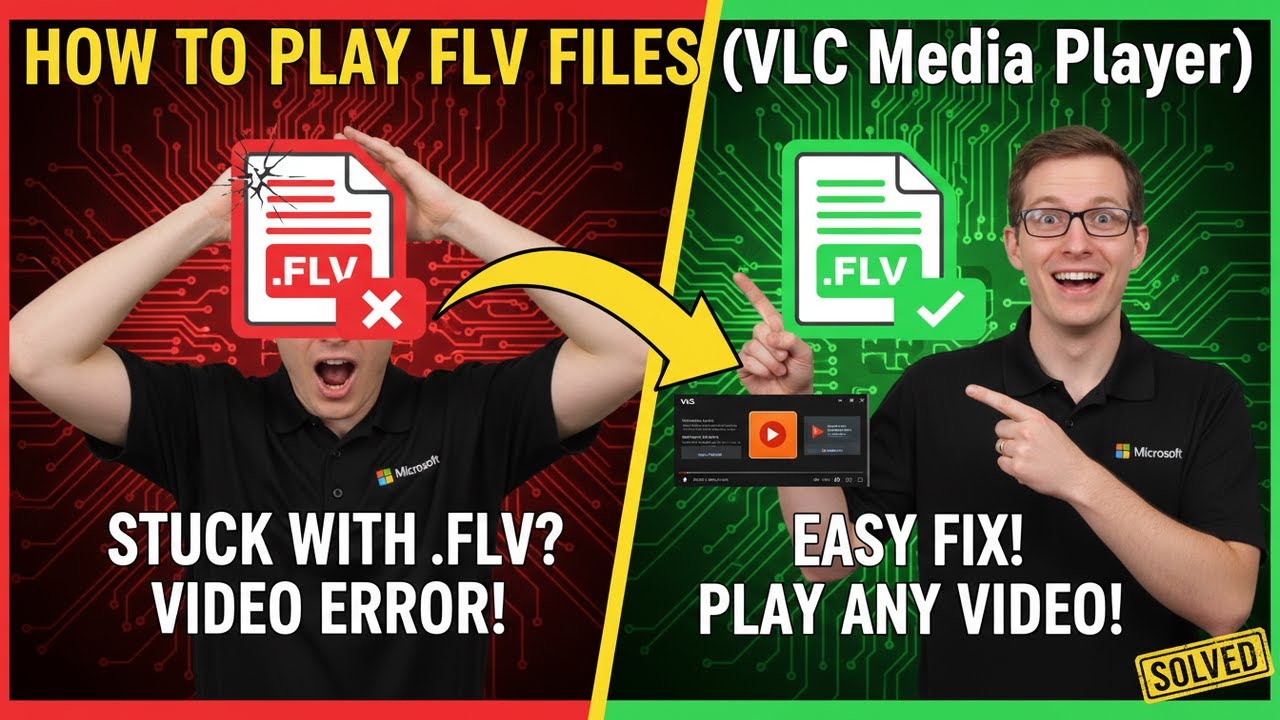 How to Play FLV Files (VLC Media Player)