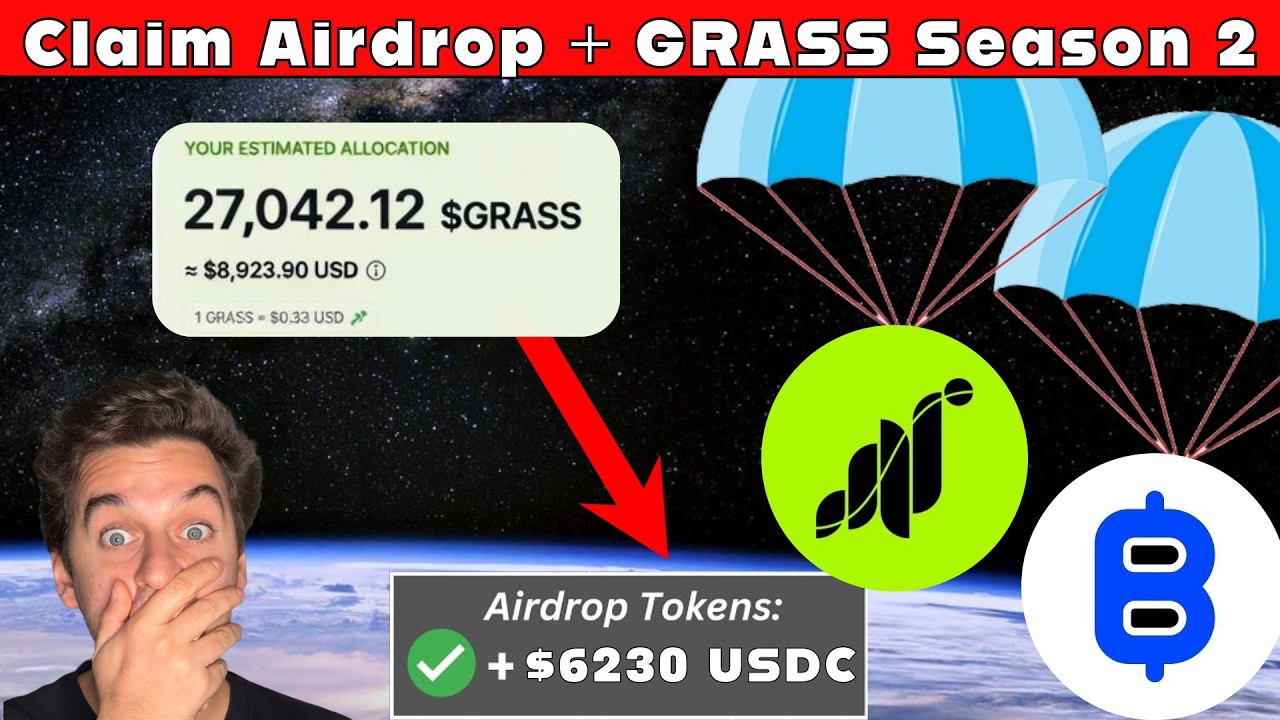 Claim Airdrops + GRASS Season 2 Airdrop - DO THIS NOW
