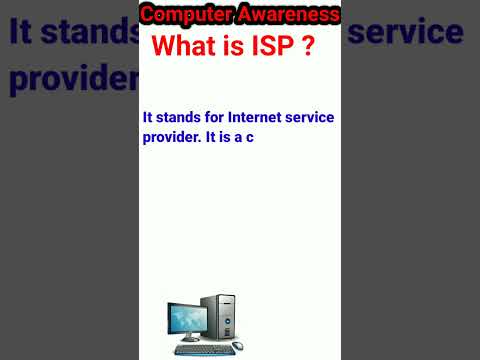 What is ISP ? | Computer Knowledge #shorts #shortsfeed #youtubeshorts #Viral
