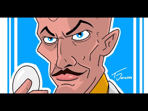 Batman Egghead Speed Drawing