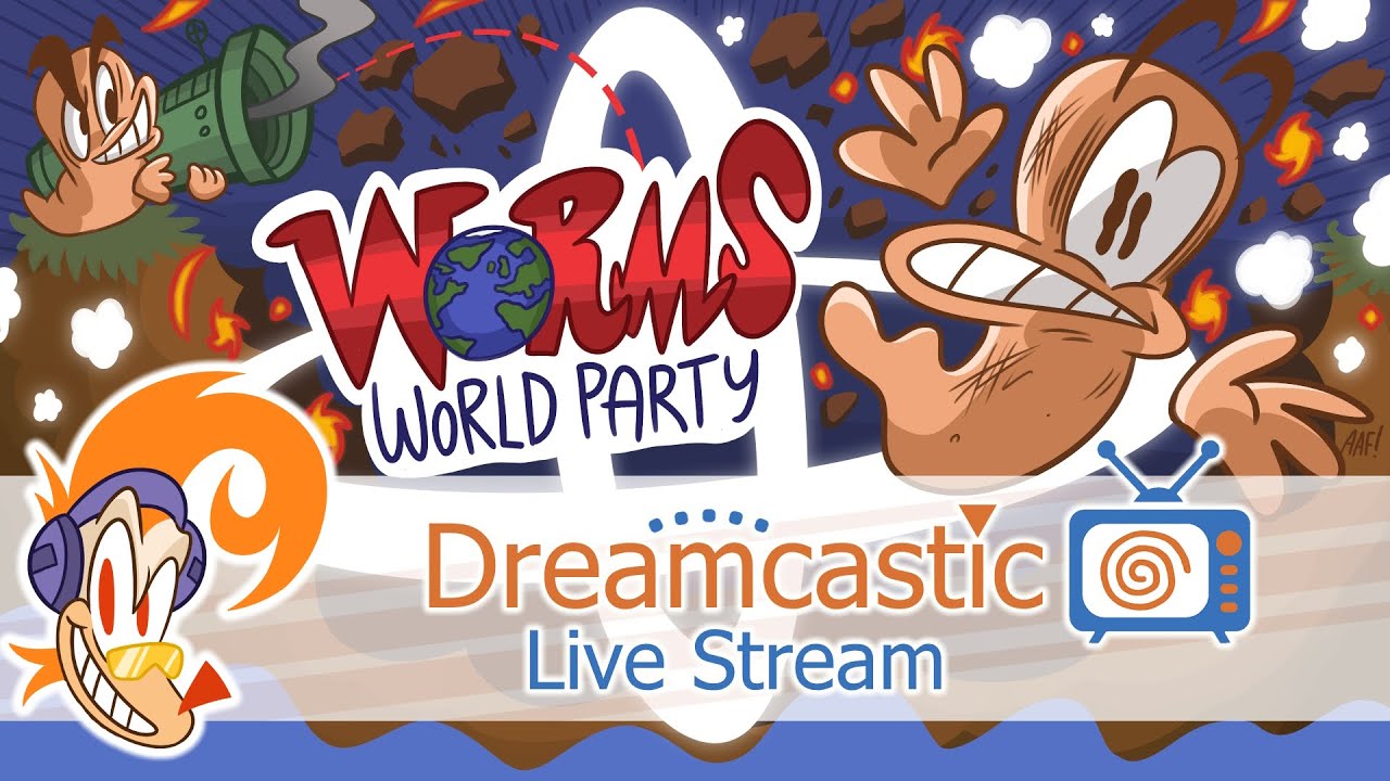 Worms World Party | Dreamcast Online Multiplayer | Live Stream | 4/17/2026