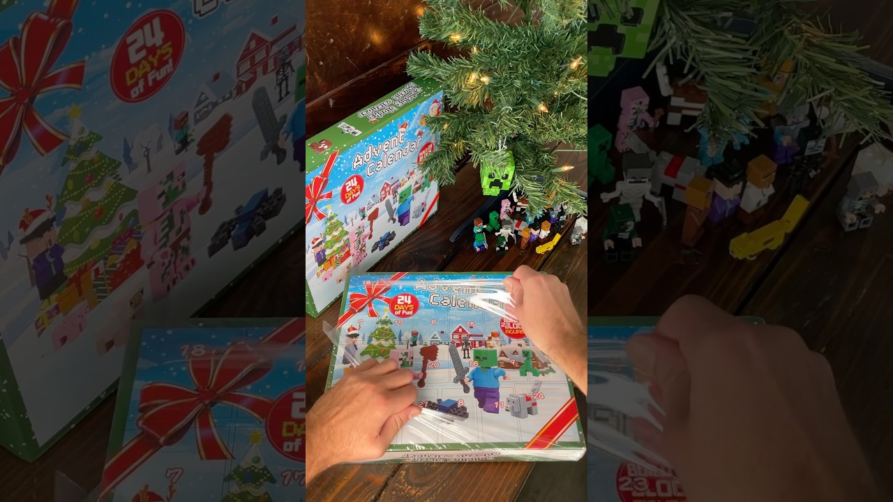The PERFECT Minecraft advent! #minecraft