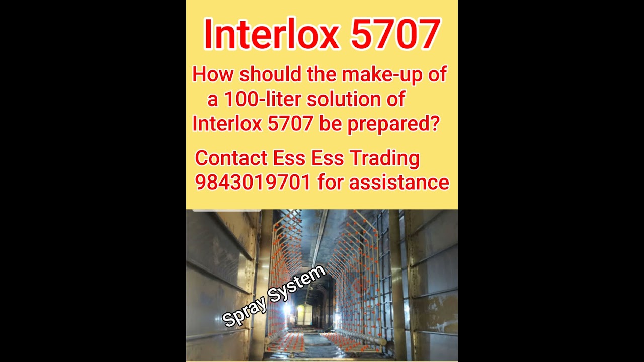 How to Prepare a 100 Liter Solution of Interlox 5707 | Galaxy.ai