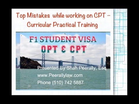 Top Mistakes to avoid while working on CPT