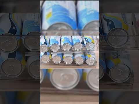 Refrigerator Beverage Storage Rack Organizer