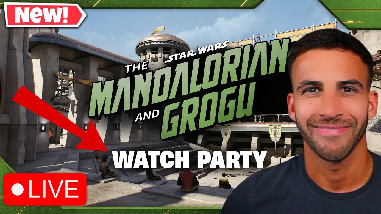 🔴LIVE - Fortnite Mandalorian Watch party!