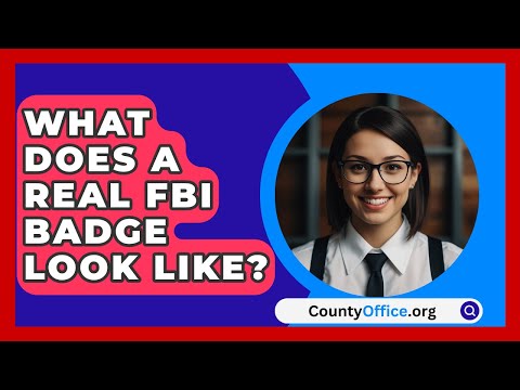 What Does A Real FBI Badge Look Like? - CountyOffice.org