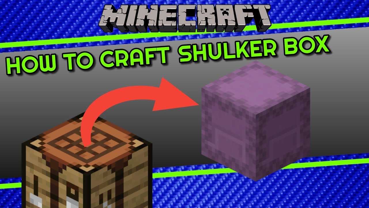 How to Craft Shulker Box in Minecraft