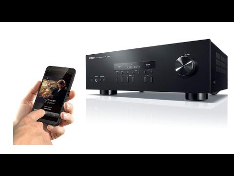 Yamaha R S202BL Stereo Receiver Home Audio Cyber Monday