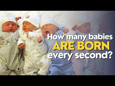 Did you know four babies are born every second?