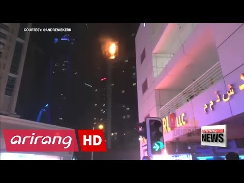 Dubai's Torch Tower catches fire; no casualties reported