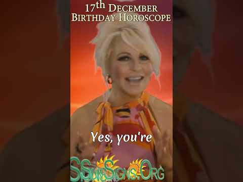 17th December Birthday Horoscope♐️Born On December 17 - Happy Birthday | SunSigns.Org | #shorts