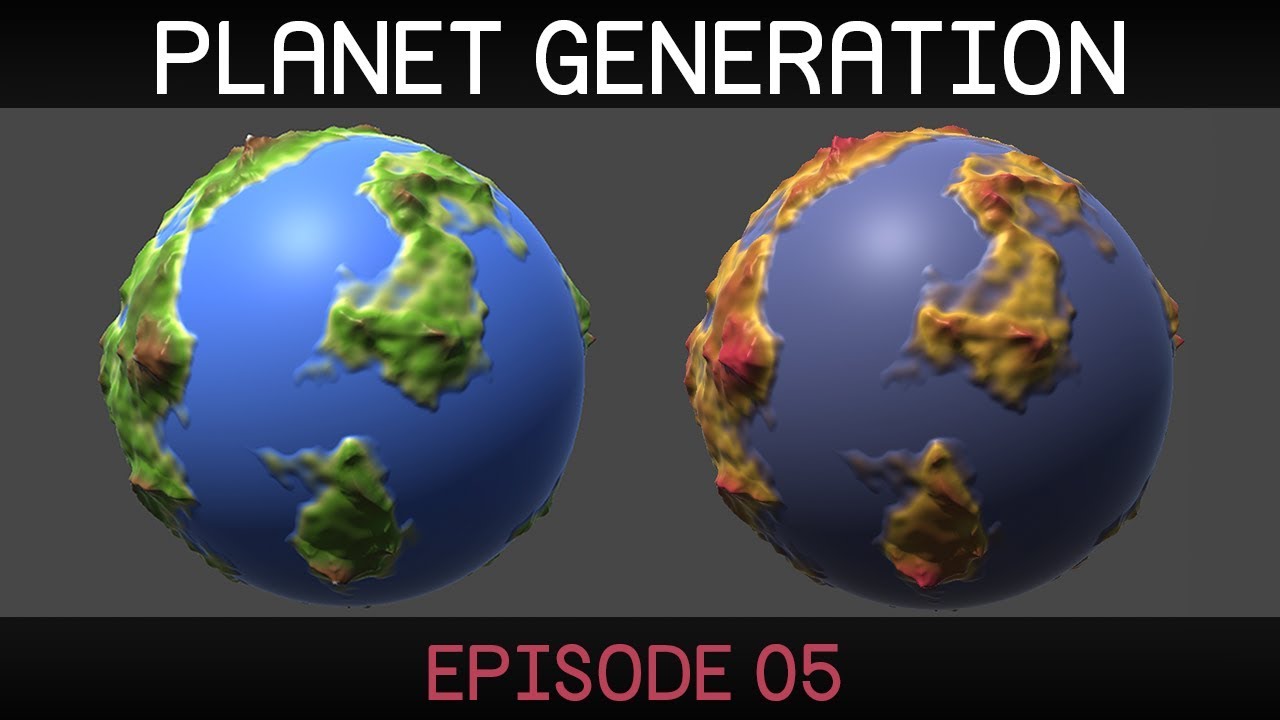 [Unity] Procedural Planets (E05: shader)