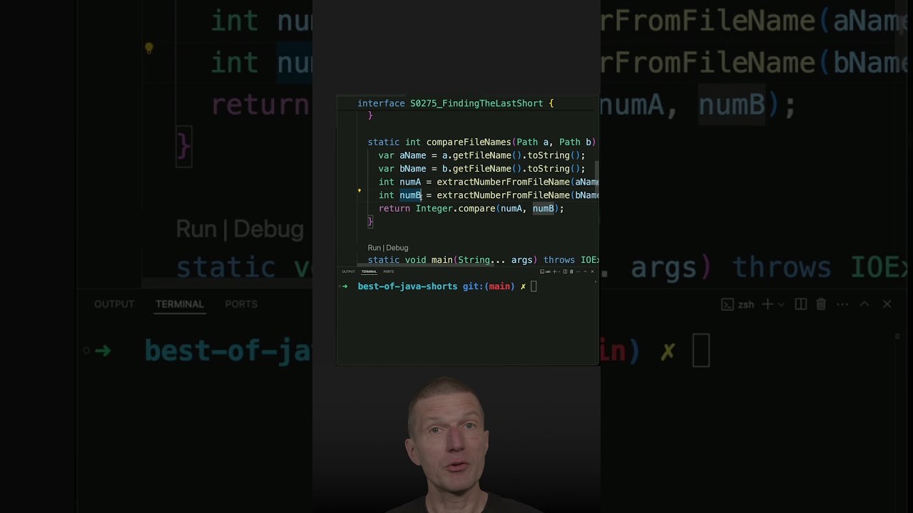 The Last Short #java #shorts #coding #airhacks