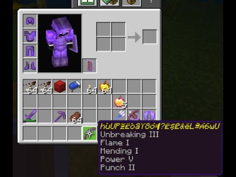 how to get glitched text in Minecraft bedrock switch