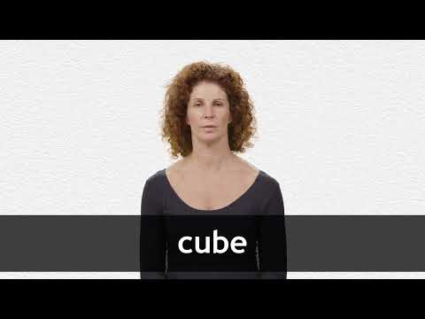 CUBE definition and meaning | Collins English Dictionary