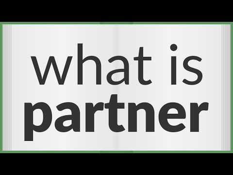 Partner | meaning of Partner