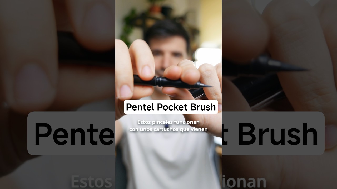 I've been using this brush for 10 years | Pentel Pocket Brush