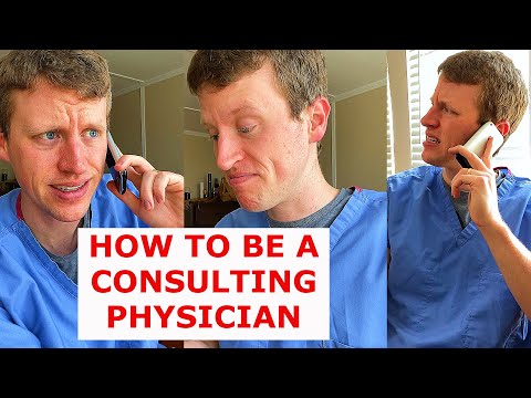 How to be a Consulting Doctor