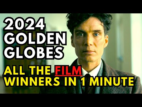 GOLDEN GLOBES 2024: All the Film Winners in 1 Minute!