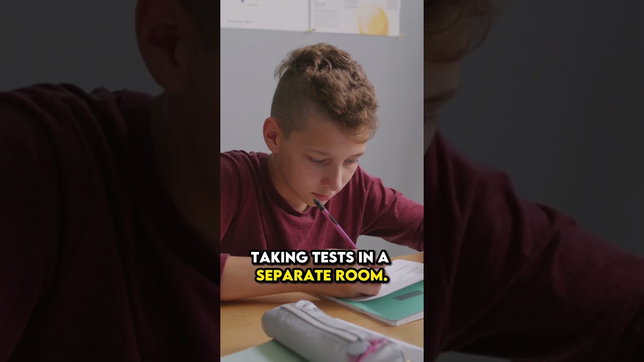 What are some school accommodations for people with ADHD?