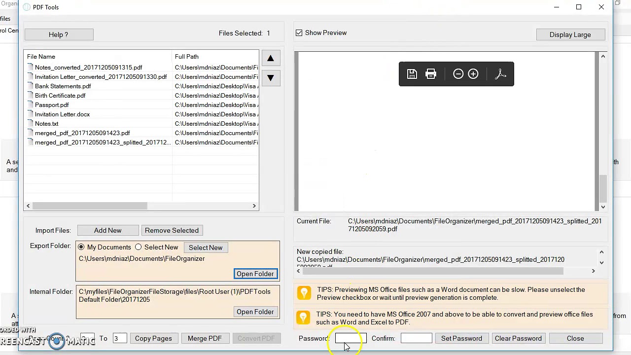 PDF Tool: Tutorial# 2