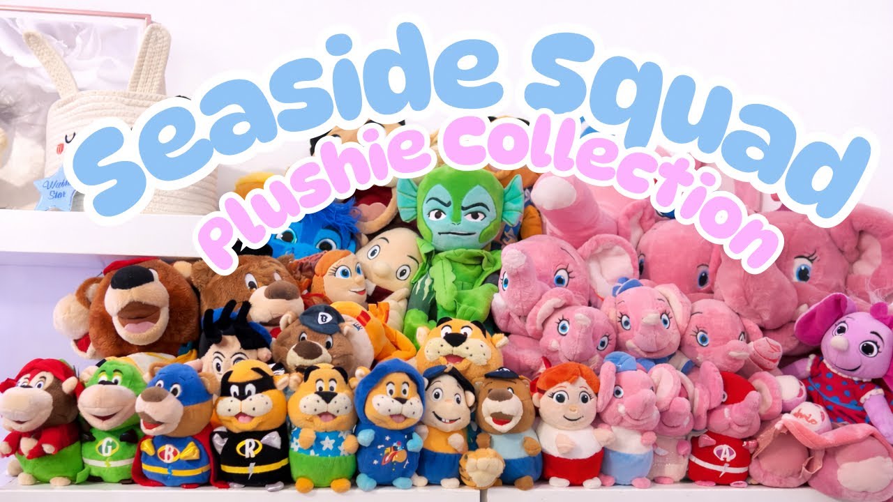 Our Seaside Squad Plushie Collection! 