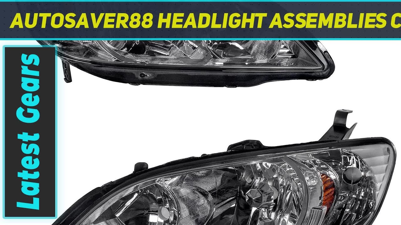 AUTOSAVER88 Headlight Assemblies Compatible with 04 05 - Review 2023