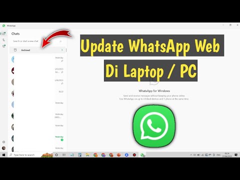 Cara Update WhatsApp Web Terbaru Di Laptop