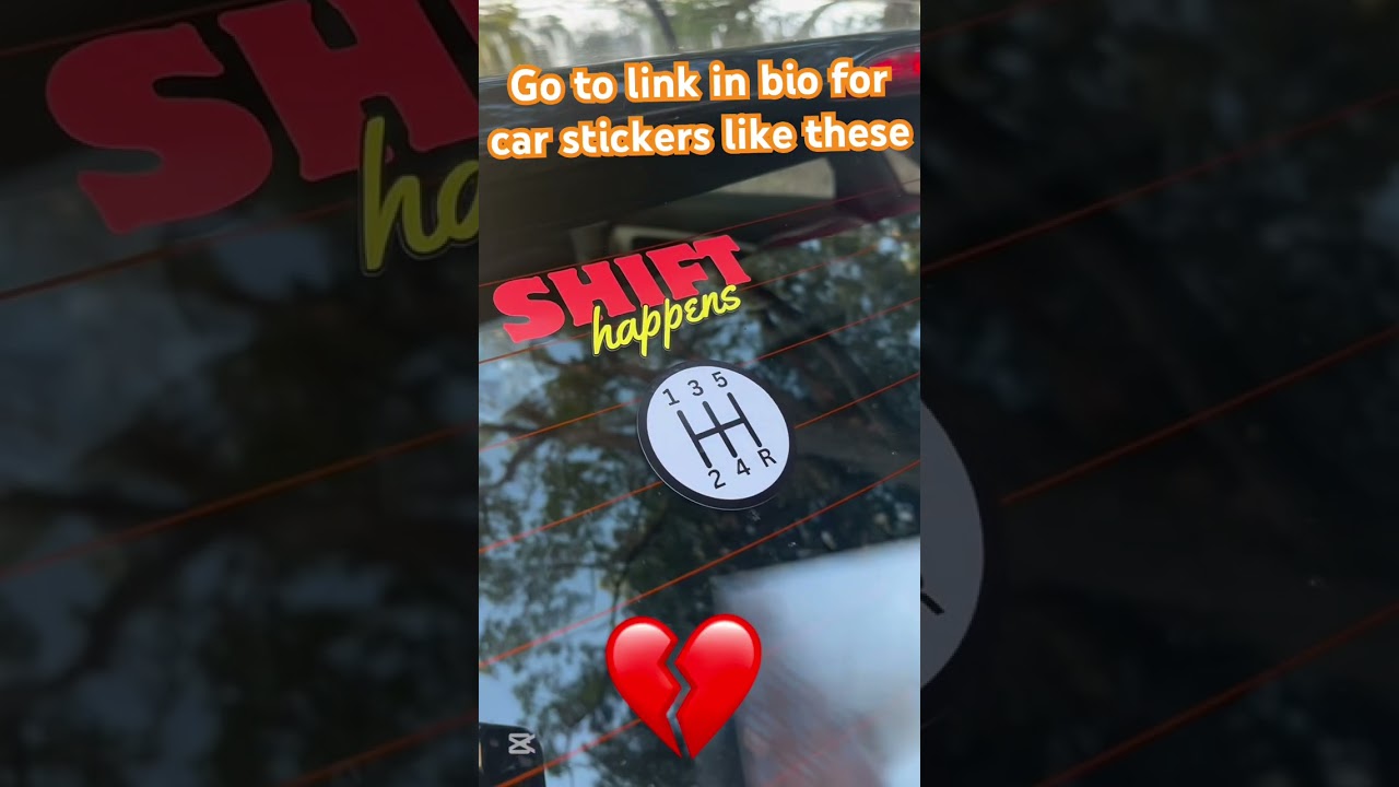 Go to link in bioooo #automobile #buynow #carstickers #shorts #hearttrend #car #sticker #trending