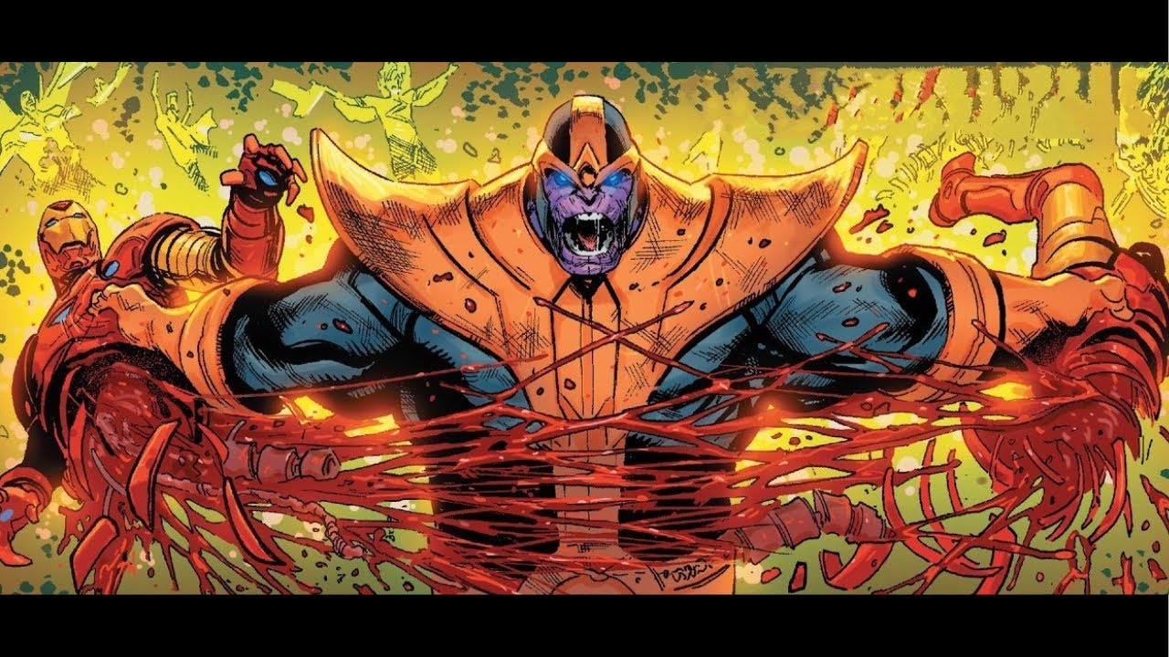 Thanos Kills The Avengers And Becomes A God