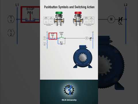 What is a push button ?#tutorial #automationengineer #controlsengineering #electricalcomponents