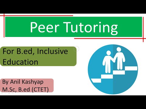 Peer Tutoring |B.ed/Creating an Inclusive School/CTET|