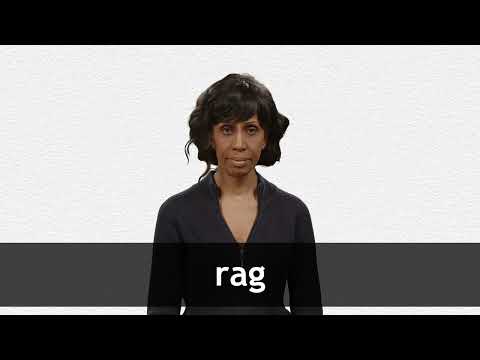 RAG definition and meaning | Collins English Dictionary
