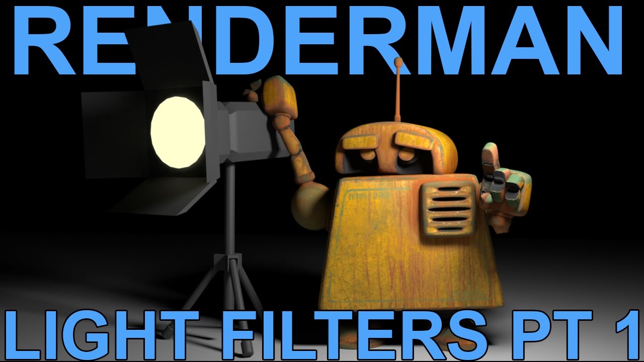Renderman 21 Light Filters Tutorial Pt. 1