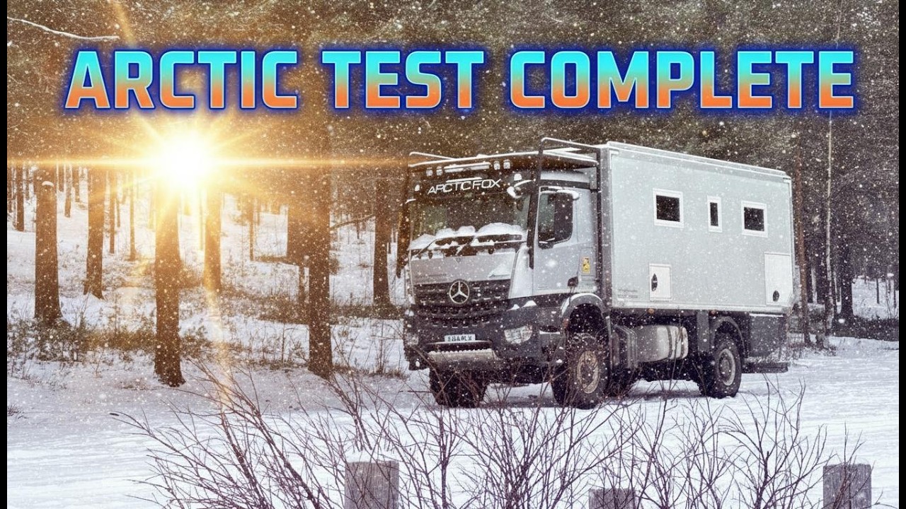 Extreme Overland Camper in Extreme Conditions - ArcticFox 