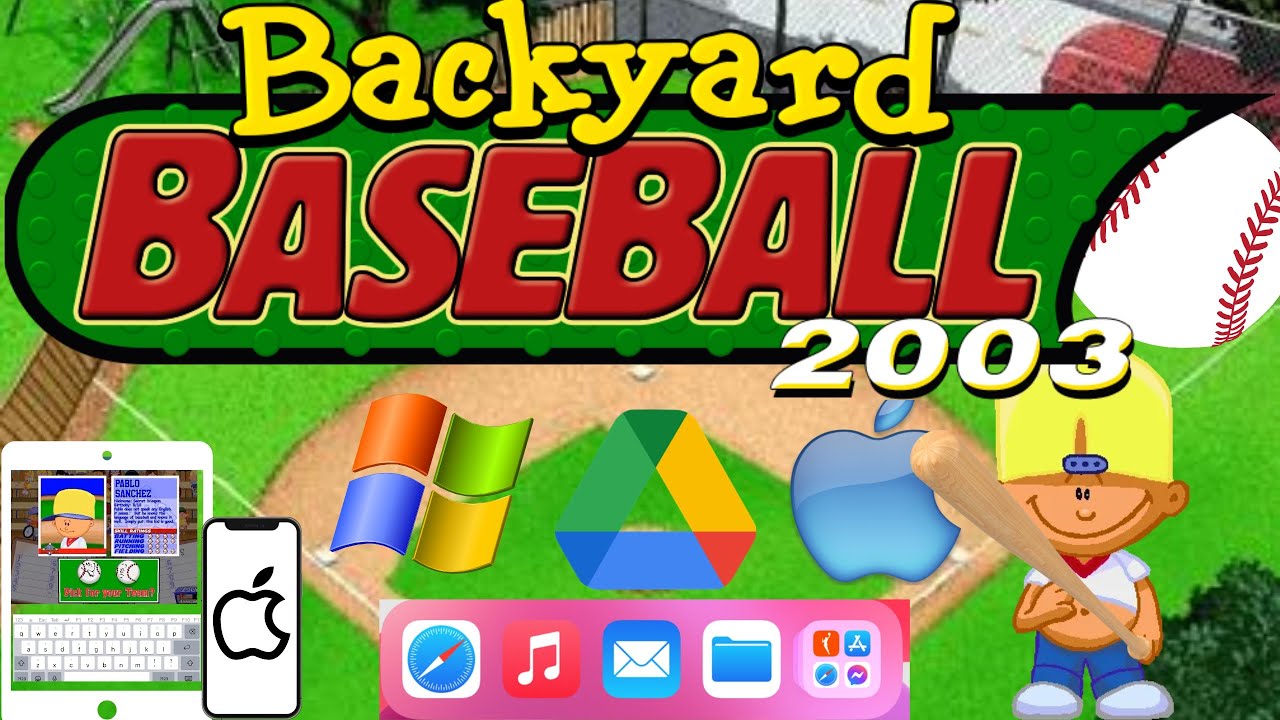 How to Play Backyard Baseball 2003 on iPhone/iPad (2024) - Step by Step (Windows & Mac)