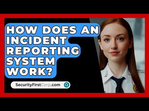 How Does An Incident Reporting System Work? - SecurityFirstCorp.com