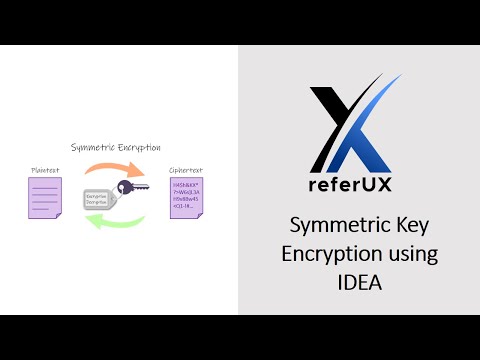 Symmetric Key Encryption using IDEA