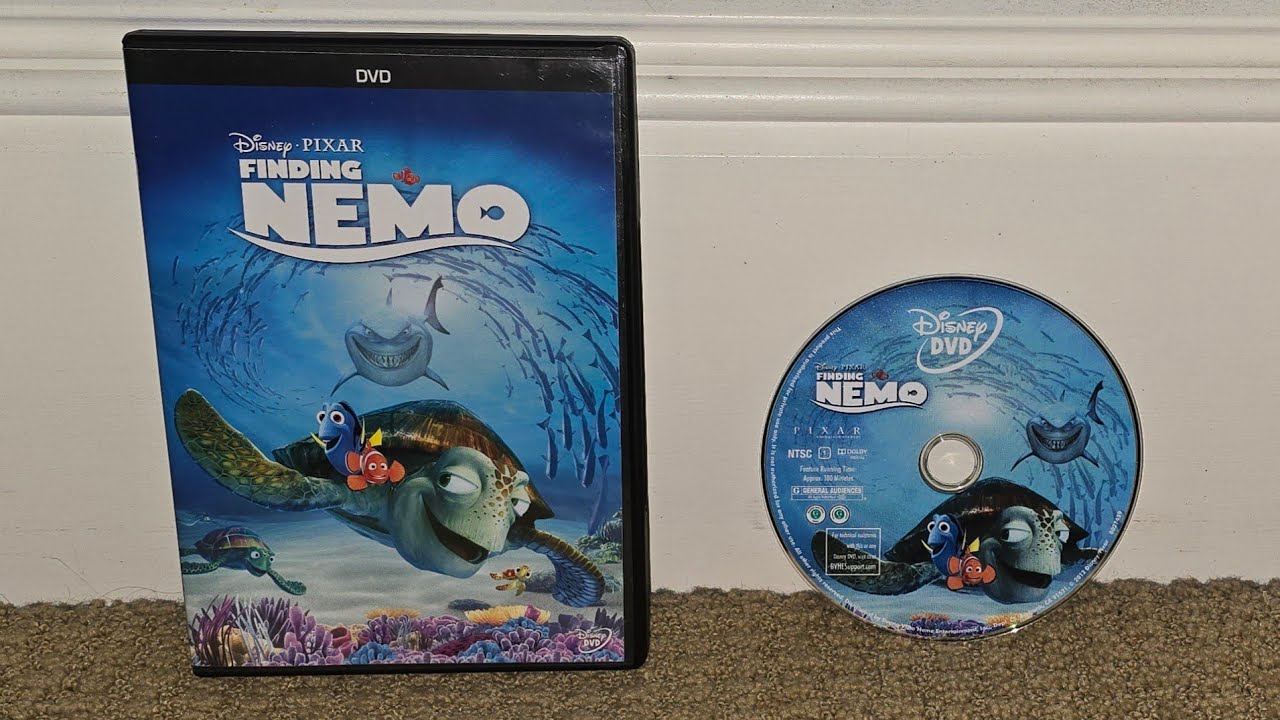 Finding Nemo USA DVD Walkthrough (2013)
