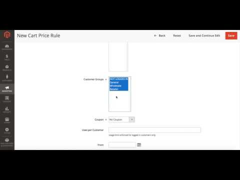 Create a Fixed Price Discount with Coupon Code on Magento 2 (Screen Capture Tutorial)