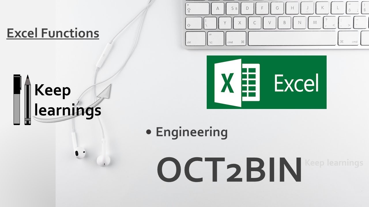 Excel OCT2BIN Function