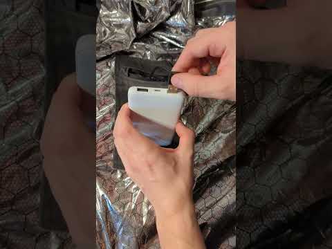 Heated Vest plug and play, stow and go battery pack