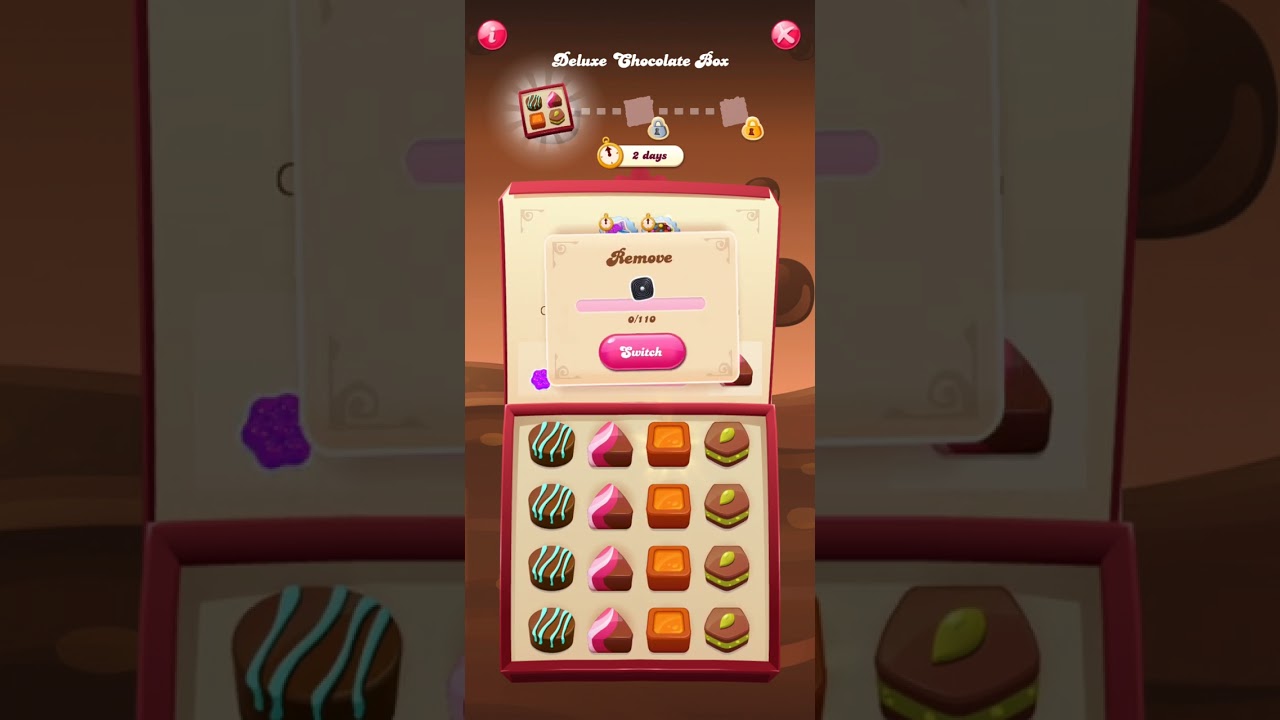 deluxe Chocolate Box strategy #candycrush