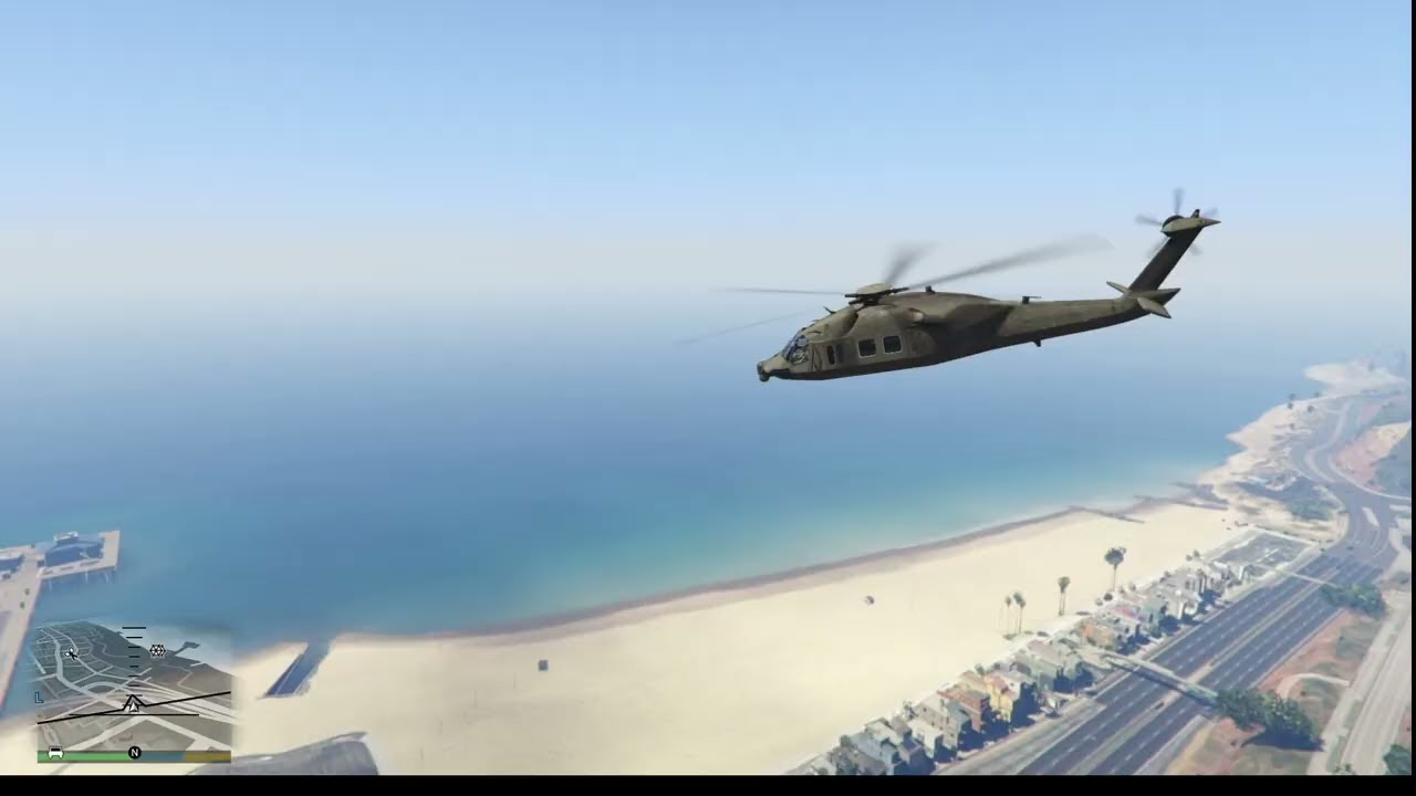 MH-X Ghost Hawk SAR Deployment to Higgins Helipads (GTA V)